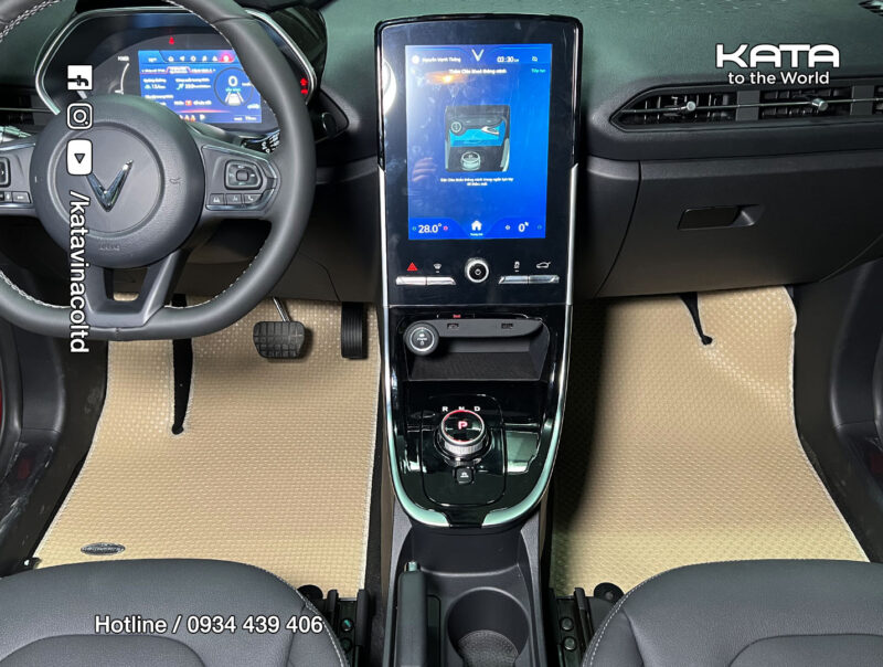 Thảm lót sàn Vinfast VFe34 2022-2023 | Thảm lót sàn KATA